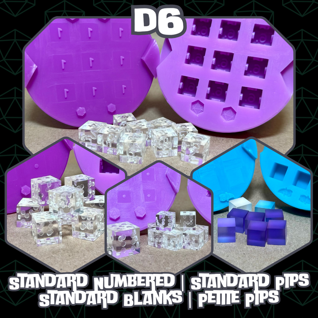 Silicone Dice Molds - Nano Lab Maker